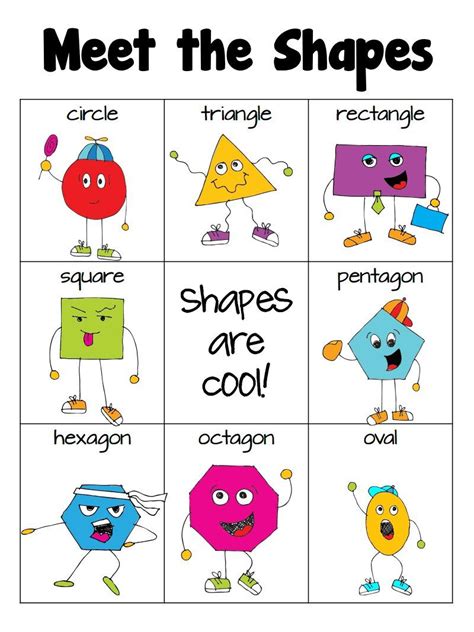 What Are Shapes For Kindergarten At Alexis Stanford Blog