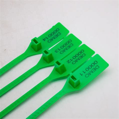 Unity Standard Green Pull Tight Plastic Seals China Shipping