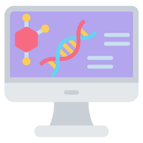 Bioinformatics Generic Color Fill Icon