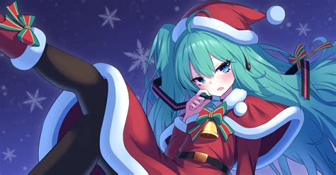 サンタ服 メリクリ🎄 まがつきのイラスト Pixiv