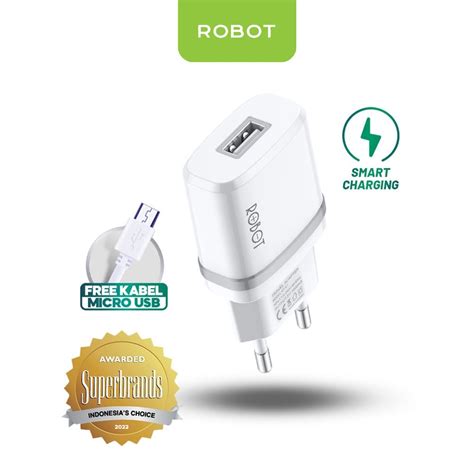 Jual Robot Rt K7 Kepala Charger Adaptor Output 5v1a Fireproof Adaptor