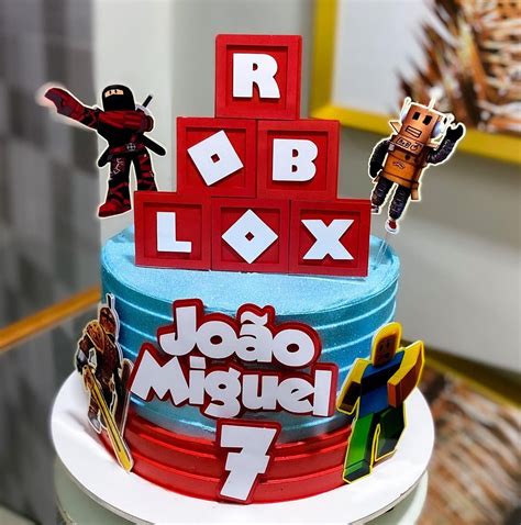 Bolo Roblox As Ideias Mais Divertidas Bolo Guaran