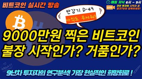 정말 중요한 시기입니다 아직도 망설이고 있나요 희망회로 비트코인 실시간 방송쩔코tv 3월1일 생방송 Youtube