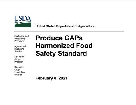 Updates To The Usda Gap Harmonized Audit Webinar Nc State Extension