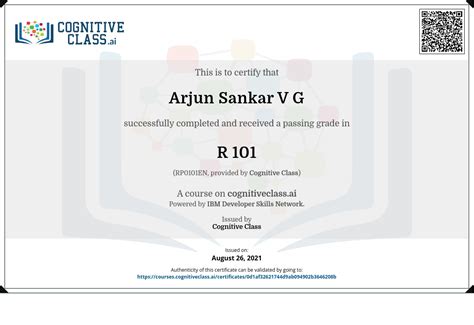 Cognitive Class Rp0101en Certificate Cognitive Class