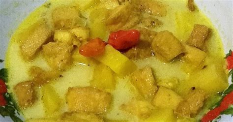 5 727 Resep Sayur Tahu Santan Enak Dan Sederhana Cookpad