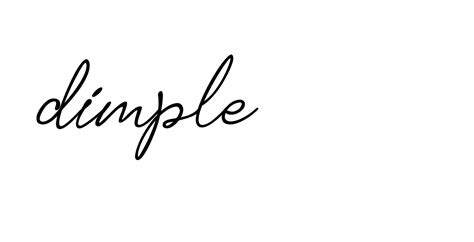 83+ Dimple- Name Signature Style Ideas | Unique E-Sign