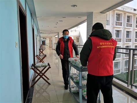 资产与后勤党总支“我为群众办实事”系列活动（八）——党员志愿者开展健康管理区送餐服务 重庆科技大学资产与后勤管理处