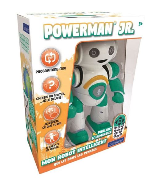 Lexibook Powerman Jr Stem Robot Green French Edition Toys R Us Canada