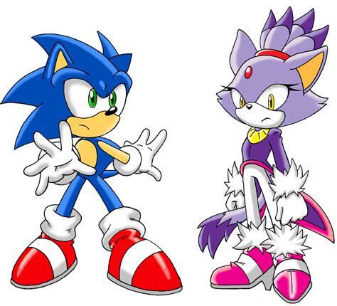 Stc Sonic And Blaze By Sonicguru On Deviantart