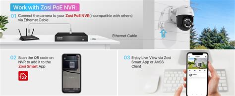 ZOSI K PoE Security Camera System With AI Face Person Vehicle Detection X MP K Outdoor