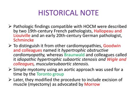 Hypertrophic Obstructive Cardiomyopathy Pptx