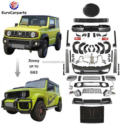 Jimny Mini G63 Style Body Kit Fit For 2018 2021 Jimny Car Bumpers