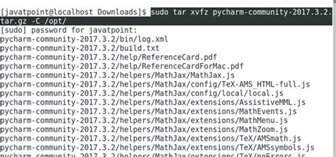 CentOS 安装PyCharm CentOS基础教程文档 CentOS 安装PyCharm学习手册 编程宝典
