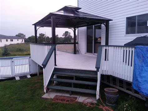 Gazebo On Deck For Stylish Outdoor Design