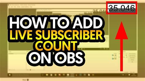How To Add Live Sub Count To Your Streamlabs Obs Tutorial YouTube