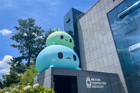 넥슨컴퓨터박물관 ‘메이플스토리 대형 캐릭터 벌룬 전시