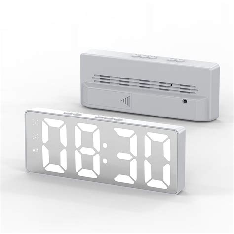 Digital Alarm Clockled Clock For Bedroom Electronic Desktop Clock