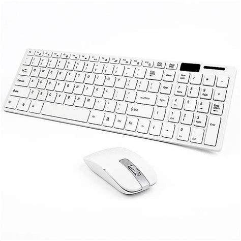 Combo Teclado Mouse Inalámbrico Ultra Delgado Protec Éxito