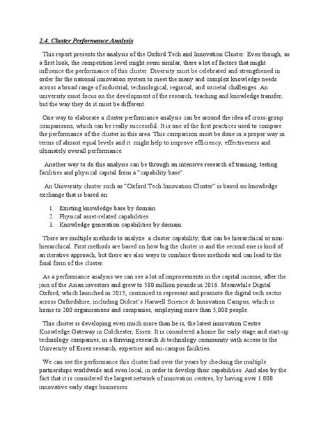24 Cluster Performance Analysis Download Free Pdf Innovation