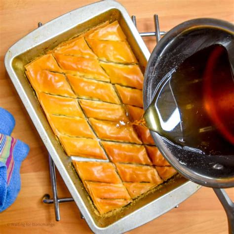 Easy Almond Baklava Moroccan Inspired Waiting For Blancmange