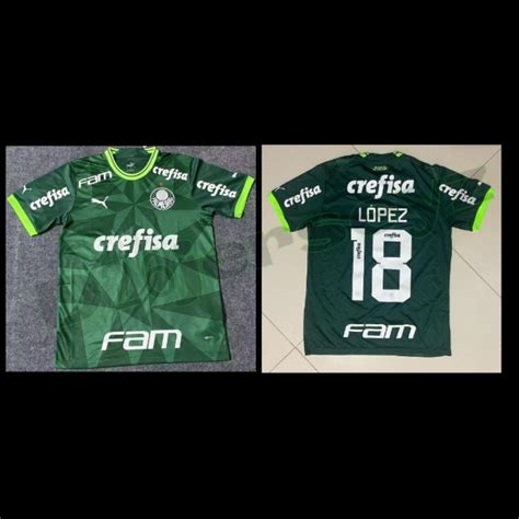 Jual Jersey Palmeiras Home 2023 2024 Full Sponsor OFFICIAL Cetak