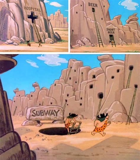 Flintstones House Blueprints