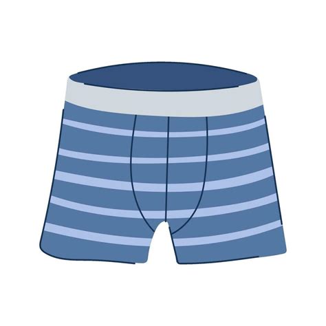 Modelo Ropa Interior Hombres Dibujos Animados Vector Ilustración