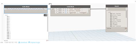 if statement problem always output first option civil 3d dynamo