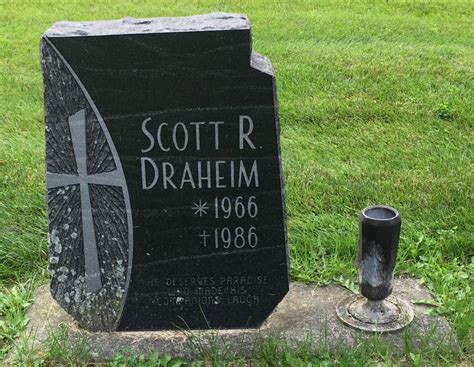 Scott R Draheim 1966 1986 Find A Grave Memorial