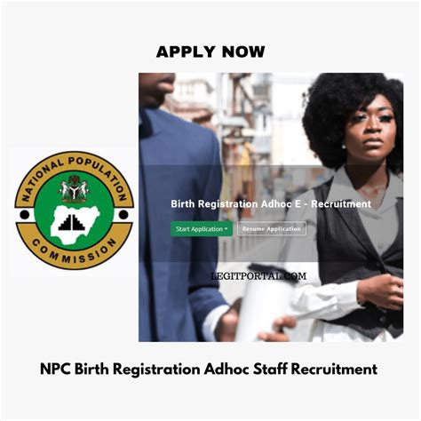 Npc List Of Shortlisted Candidates For Birth Registration 2023