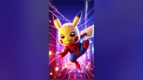 Pikachu Spider Man Youtube