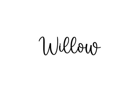 Willow Font Free Font Download