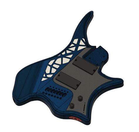 7 String Electric Guitar Inspired By Strandberg By Tuukka Kovanen
