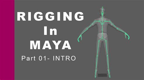 Basic Of Rigging In Maya Part 1 Intro To Rigging Tamil Tutorial