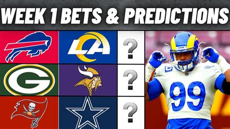 Nfl Week 1 Predictions 2025 Gregg Rosenthal Game Pippa Henderson