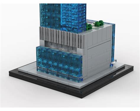 Lego Moc Central Park Tower 1800 Scale By Spbrix Rebrickable Build