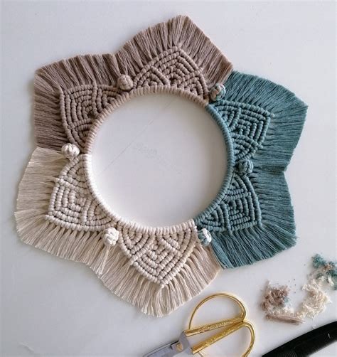 Wool And Yarn Macrame Wreath Tutorial Artofit