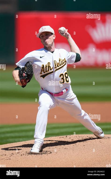 Oakland Athletics Pitcher Jp Sears During A Baseball Game Against The Texas Rangers In Oakland