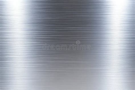 Ultra Detailed Brushed Aluminum Texture Fine Parallel Metallic Streaks Creating A Smooth