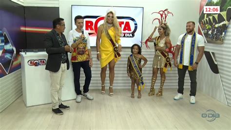 Atrações do programa Abre Alas especial de Carnaval no programa Rota do Dia Portal