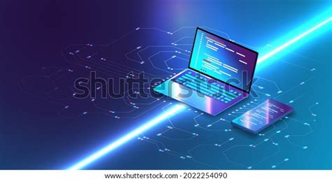 Application Smartphone Business Graph Analytics Data Stock Vector