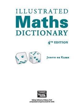Illustrated Maths Dictionary By Ayoub Lr Pdf Teachers Pay Teachers