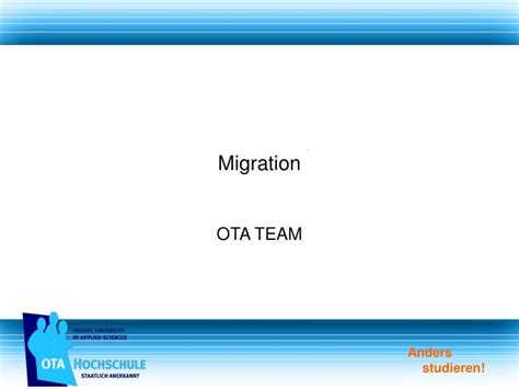 PPT Migration PowerPoint Presentation Free Download ID 3684399