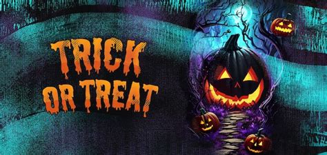 Premium Ai Image Happy Halloween Banner Trick Or Treat
