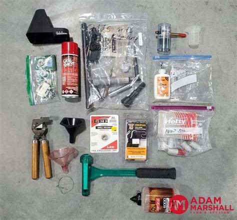 Assorted Reloading Etc Adam Marshall Land And Auction Llc