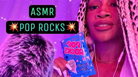 Asmr Pop Rocks Nail Tapping Crunchy Sounds Youtube