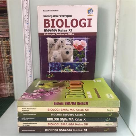 Jual Konsep Dan Penerapan BIOLOGI SMA MA Kelas XI XII X BAILMU Kota