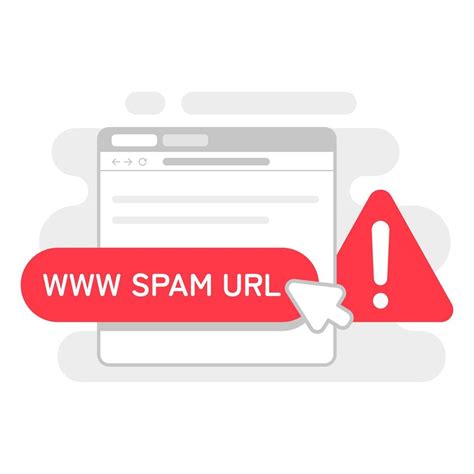 Don T Click Spam Suspicious And Dangerous Hyperlink Concept