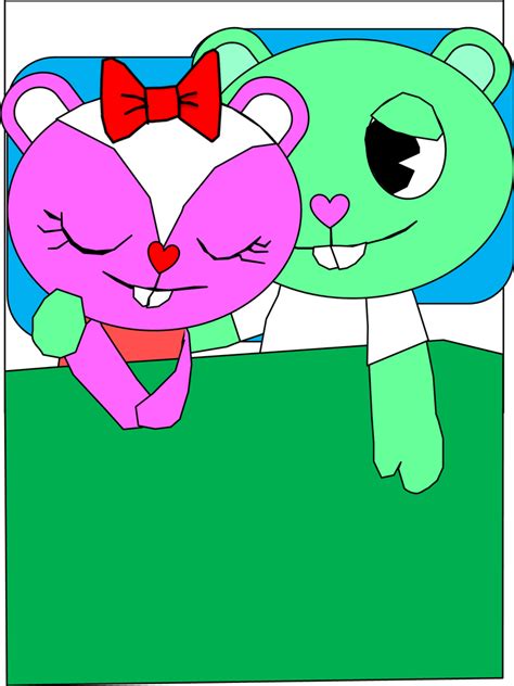 Flippy And Giggles In Bed By El Gato Arania On Deviantart